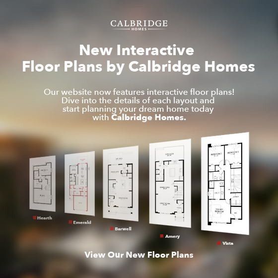 Introducing Interactive Floor Plans! | Calbridge Homes